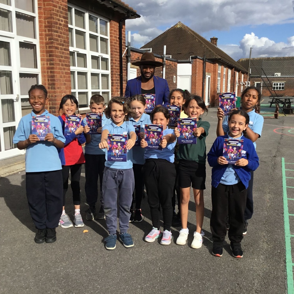 Galliard Primary School Banji Alexander Visit